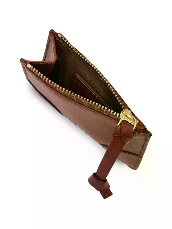THE BRIDGE Logo-plaque Leather Card Holder