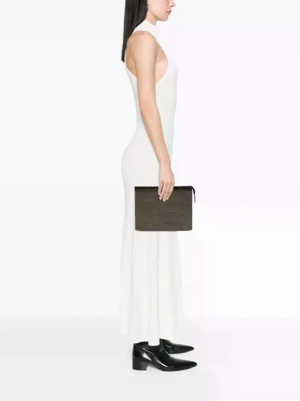 LOUIS VUITTON Epi Pochette Voyage Mm Clutch Bag