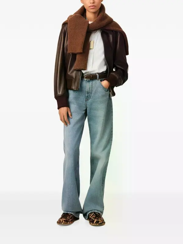 AMI Paris Large Fit Cotton Jeans