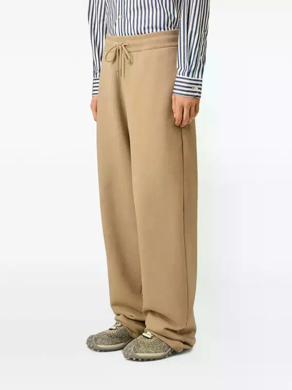 AMI Paris Cotton Track Pants With De Coeur