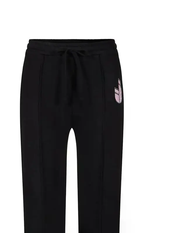 Iceberg Logo Patch Drawstring Track Pants