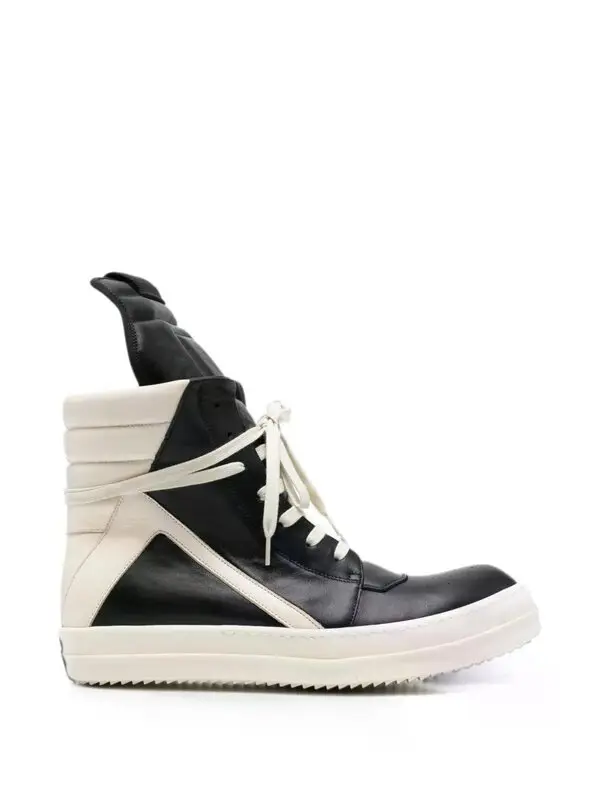 Rick Owens Geobasket Sneakers - Black