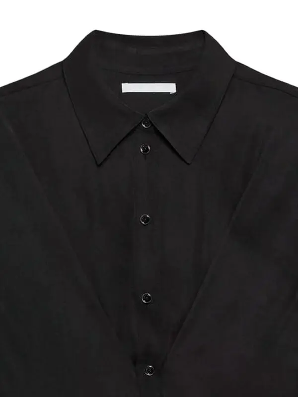 Helmut Lang Cinched Long-sleeve Shirt