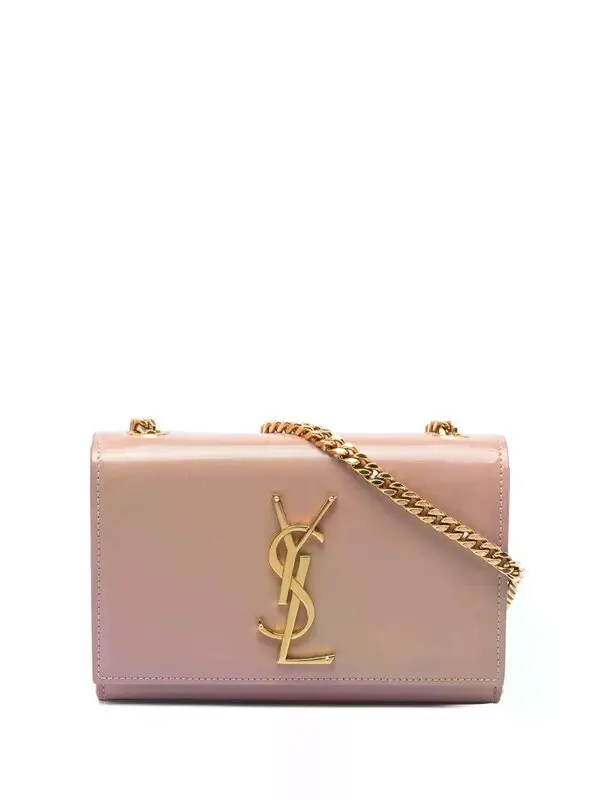 Saint Laurent Small Monogram Kate Crossbody Bag - Pink