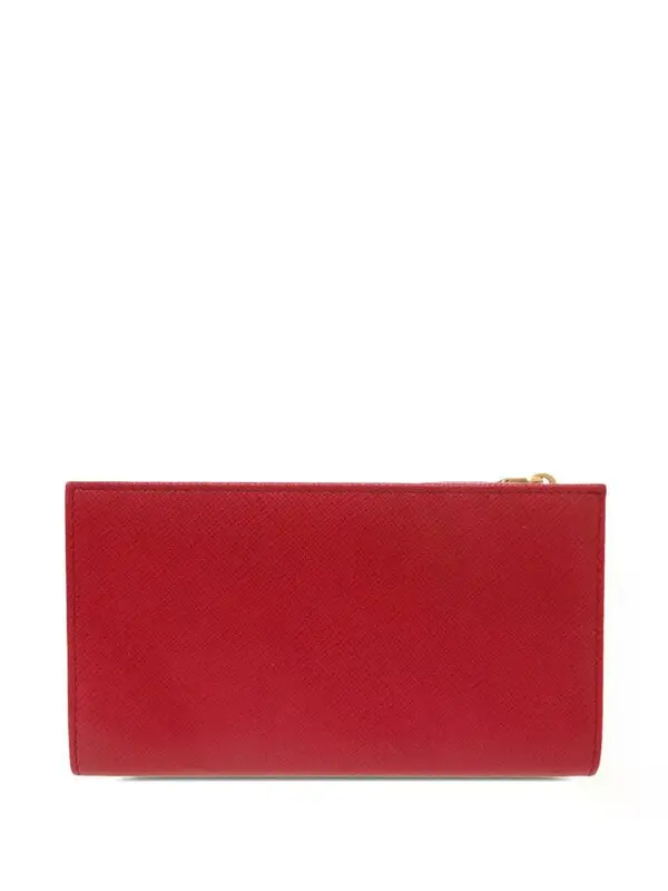Prada 2010-2026 Saffiano Bifold Wallet Long Wallets