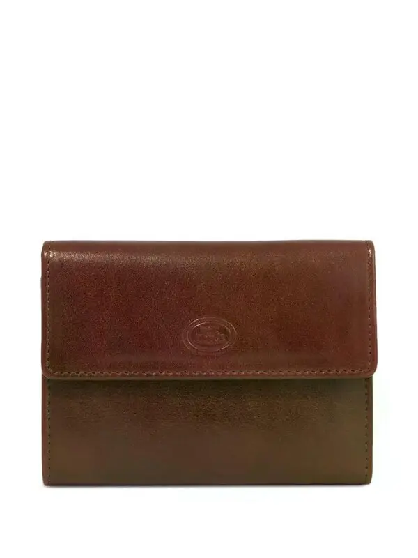 THE BRIDGE Logo-embossed Leather Wallet