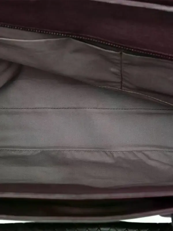 Bottega Veneta Woven Leather Business Bag