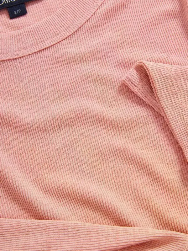 Veronica Beard Auclair Ribbed-knit Top
