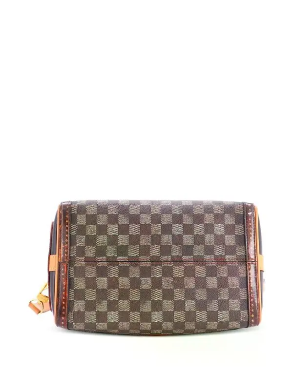 LOUIS VUITTON Speedy Bandouliere 25 Satchel Limited Edition Damier Time Trunk - Brown