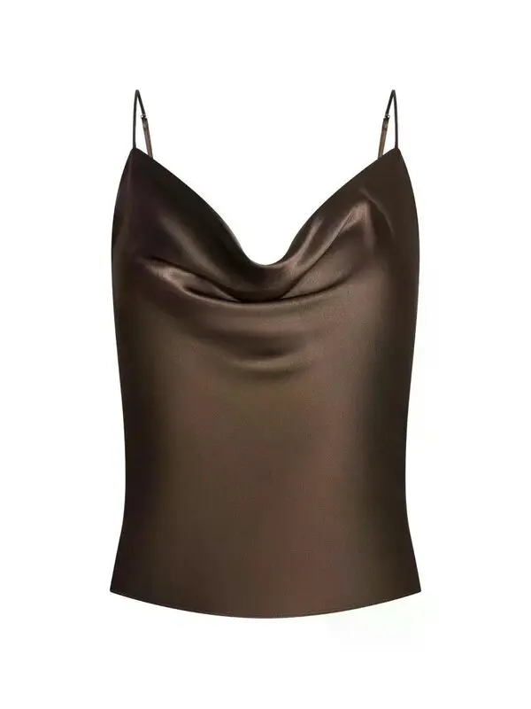 L'Agence Calista Cowl-neck Top