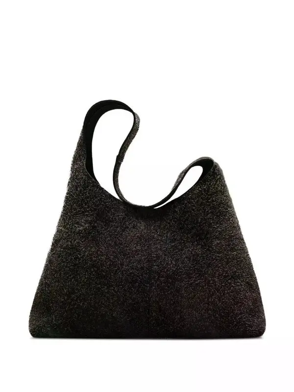 ETAIRE Asymmetric Faux-fur Tote Bag