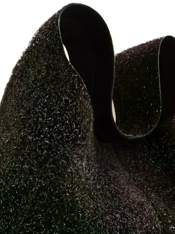 ETAIRE Asymmetric Faux-fur Tote Bag