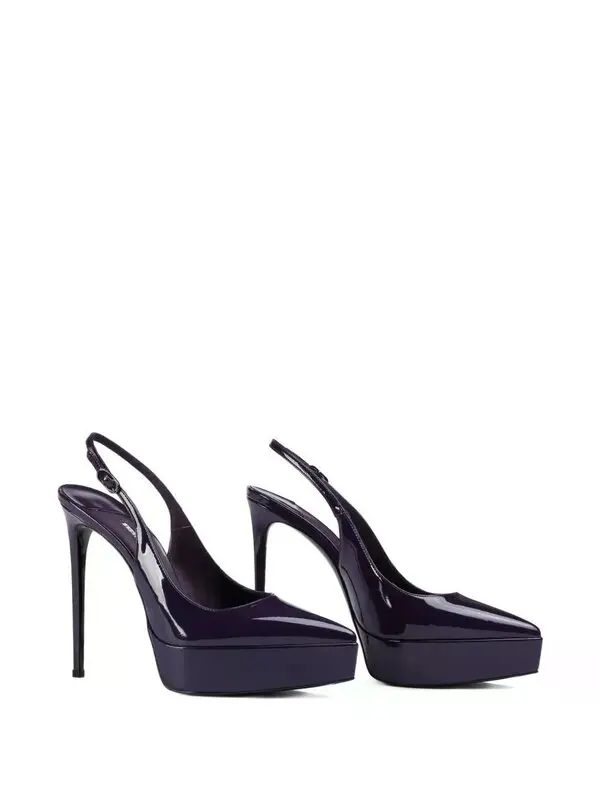 LE SILLA Platform Slingback Pumps