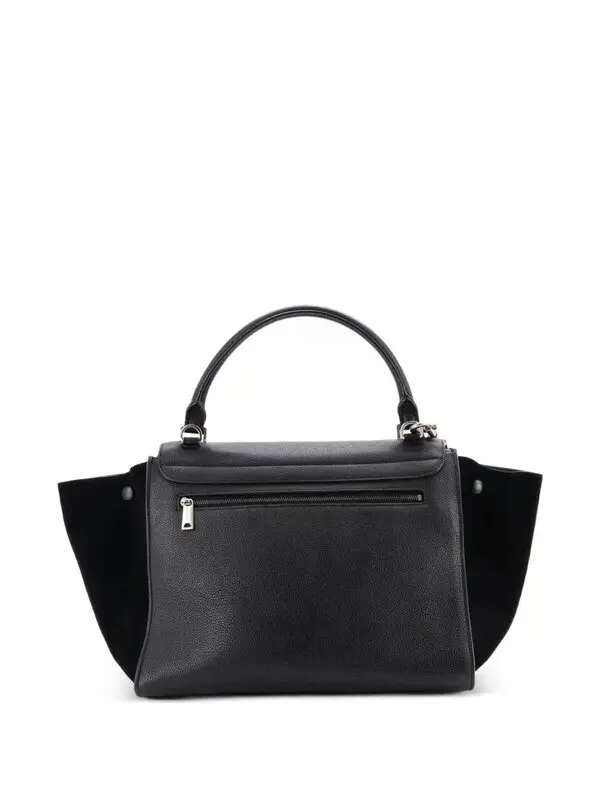 Celine Trapeze Bag Leather Medium Satchel