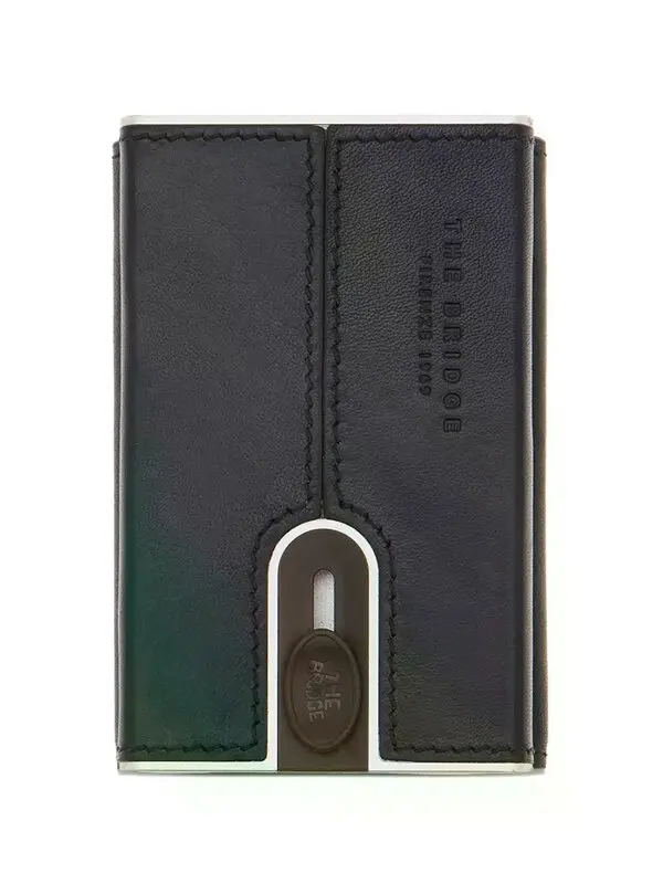 THE BRIDGE Leather Rfid-protection Cardholder - Black