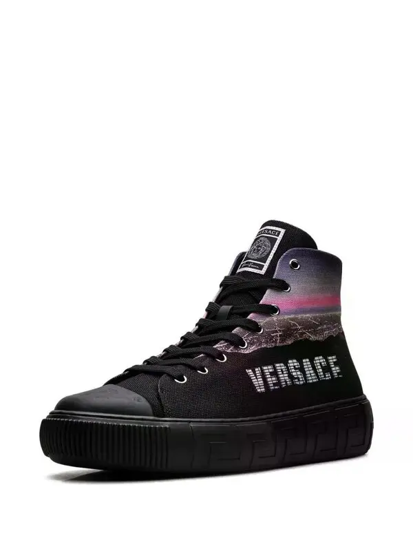 Versace Greca High-top Sneakers