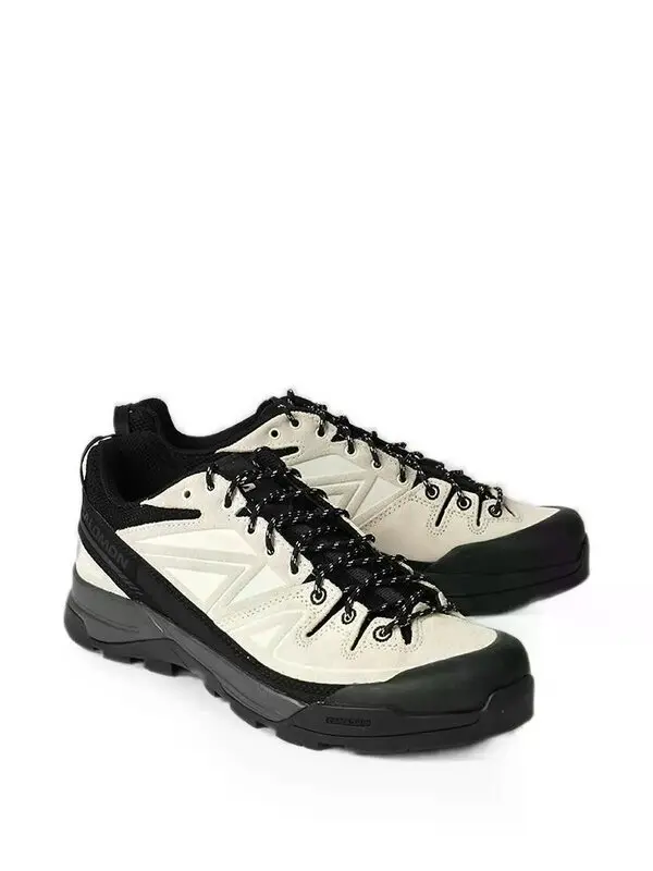 SALOMON X-alp Leather Sneakers - Neutrals