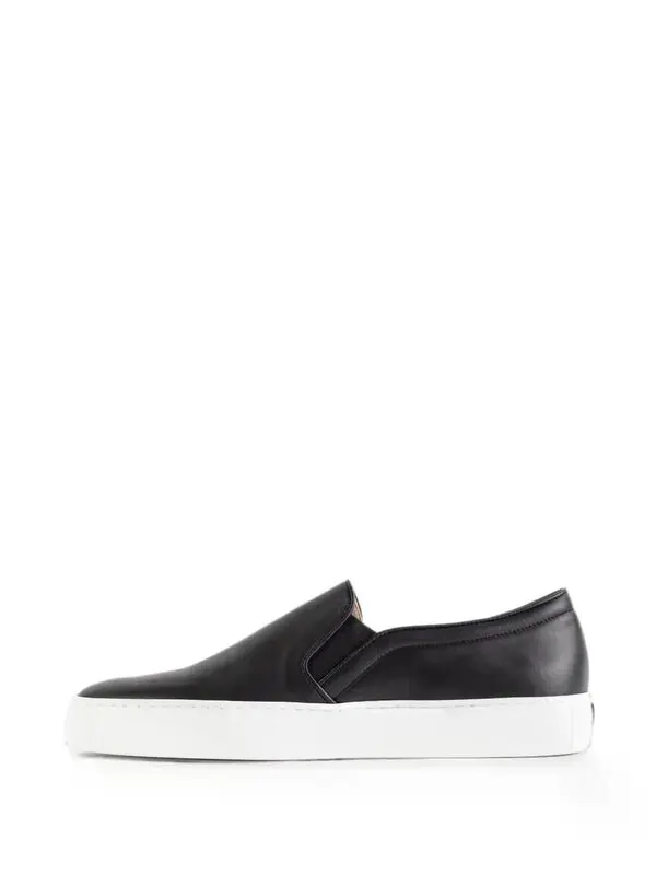 BRIGHTWAY Slip-on Smooth Grain Leather Sneakers