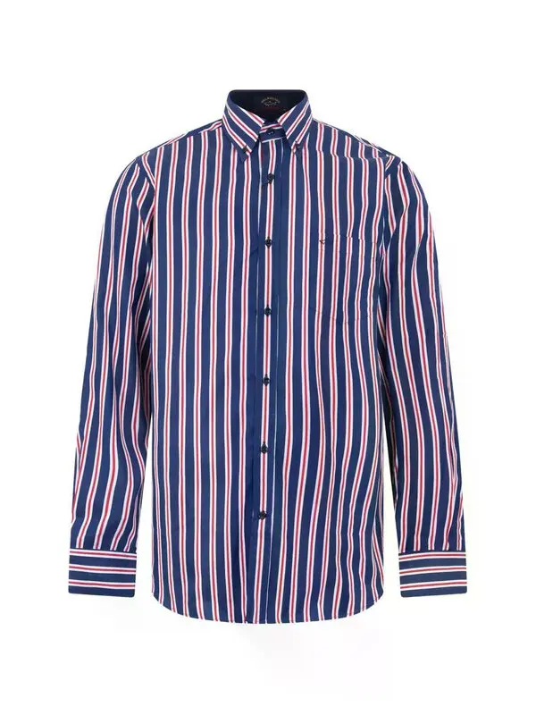 Paul & Shark Striped Long-sleeve Shirt
