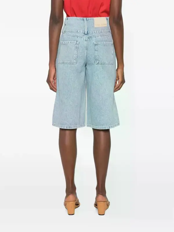 Stine Goya High-waisted Panelled Shorts