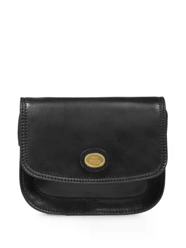 THE BRIDGE Logo-plaque Leather Cross Body Bag