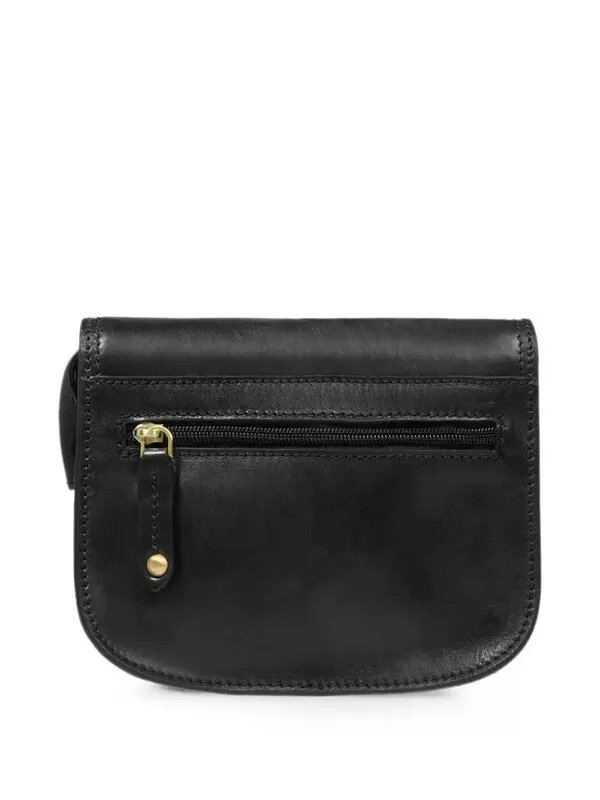 THE BRIDGE Logo-plaque Leather Cross Body Bag