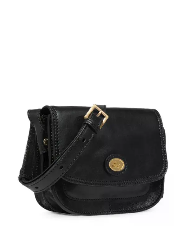 THE BRIDGE Logo-plaque Leather Cross Body Bag