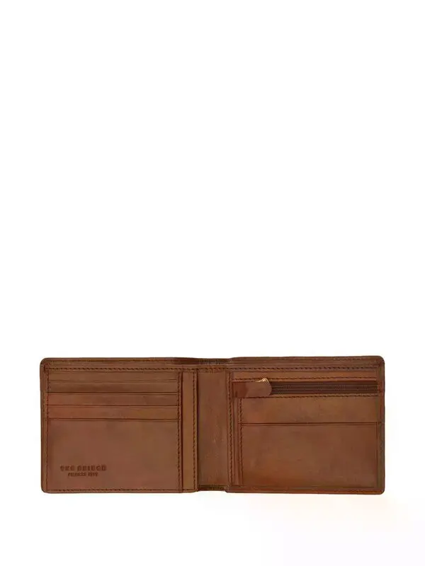 THE BRIDGE Story Uomo Logo-debossed Leather Wallet - Brown