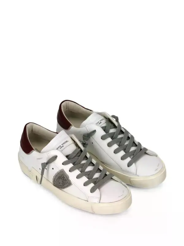 Philippe Model Prsx Low Leather Sneakers