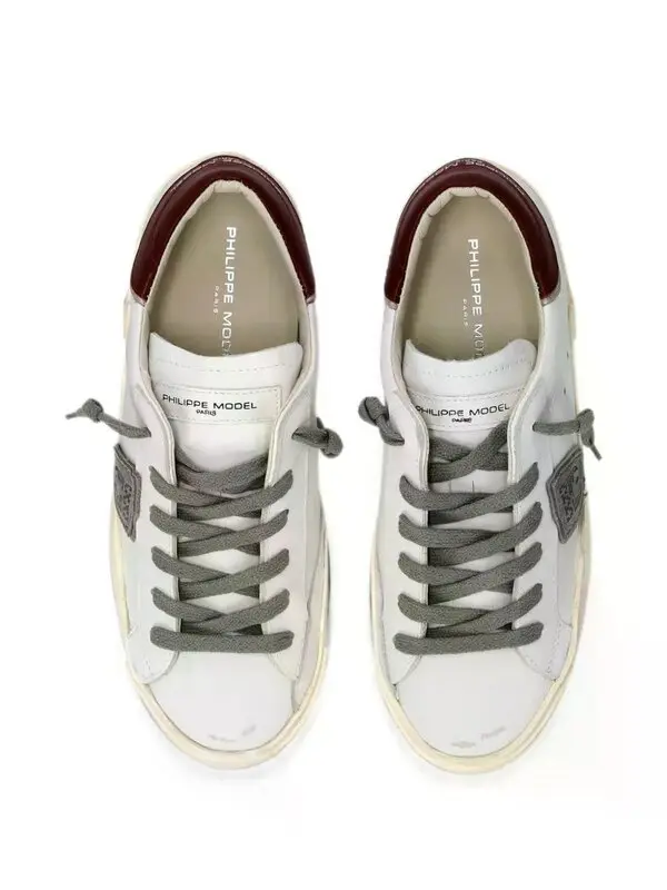 Philippe Model Prsx Low Leather Sneakers