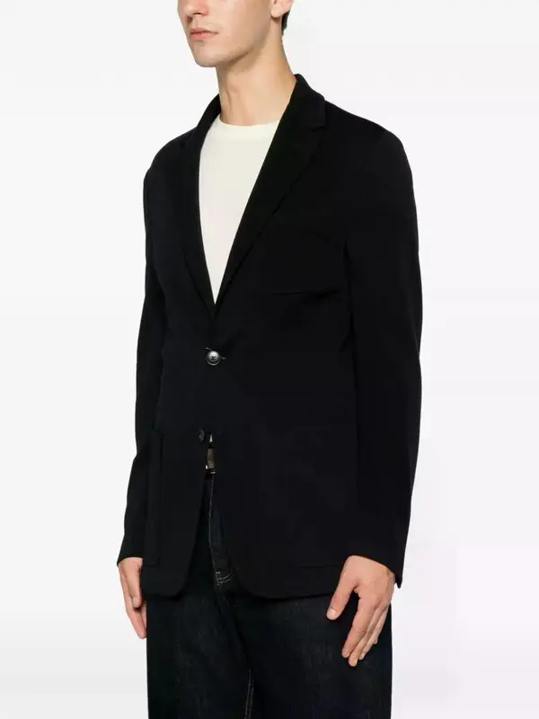 Canali Single-breasted Notched-lapel Blazer