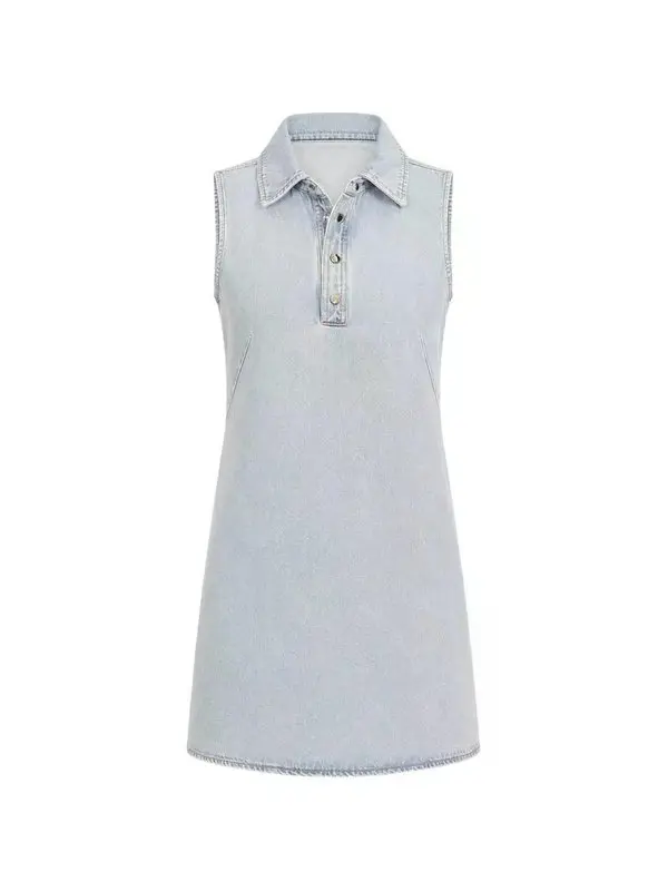 FRAME Sleeveless Denim Mini Dress