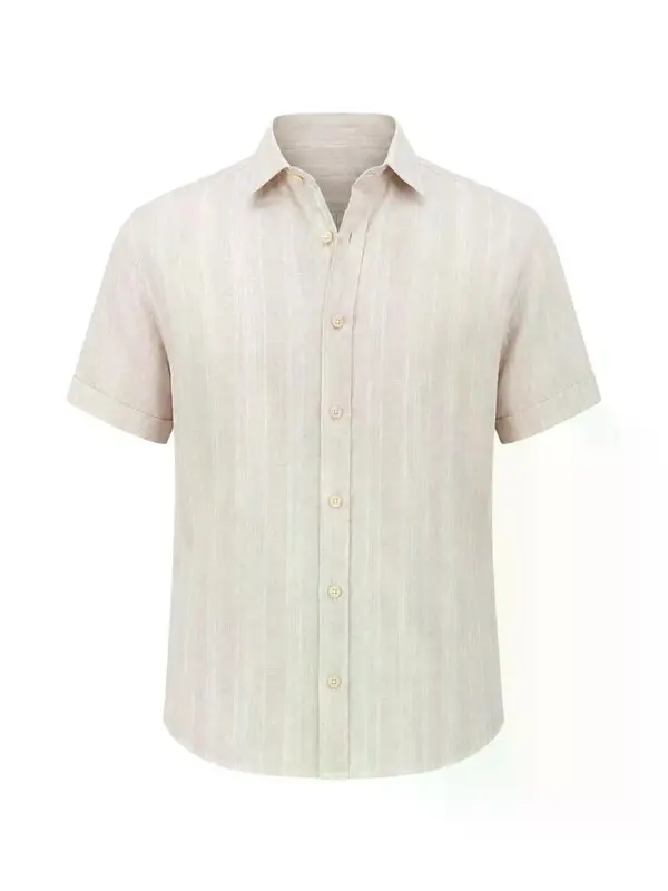 PYA Stripe-pattern Short-sleeve Shirt