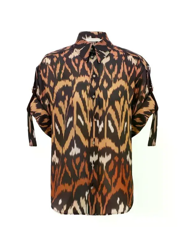 Zimmermann Aster Relaxed Shirt - Black