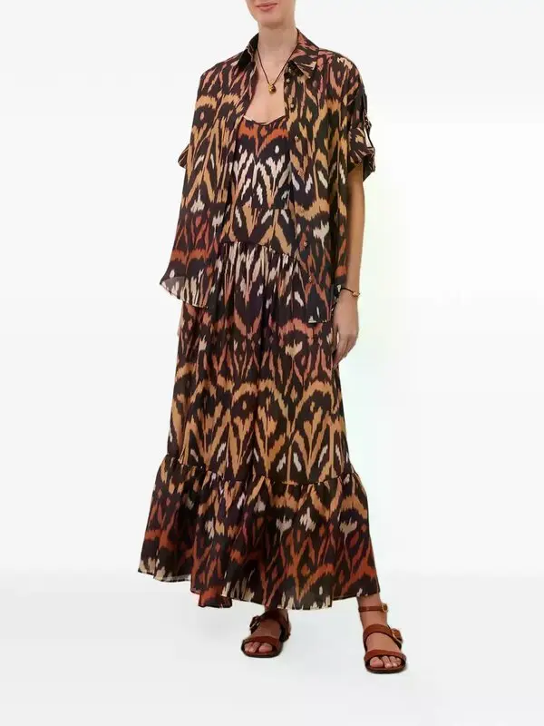 Zimmermann Aster Relaxed Shirt - Black
