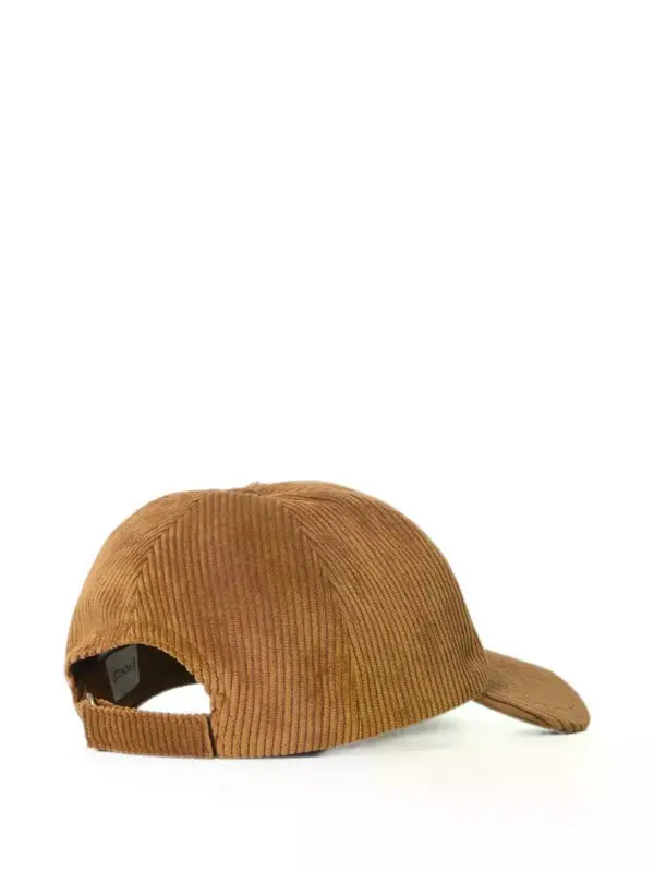 Moncler Corduroy Baseball Cap - Brown