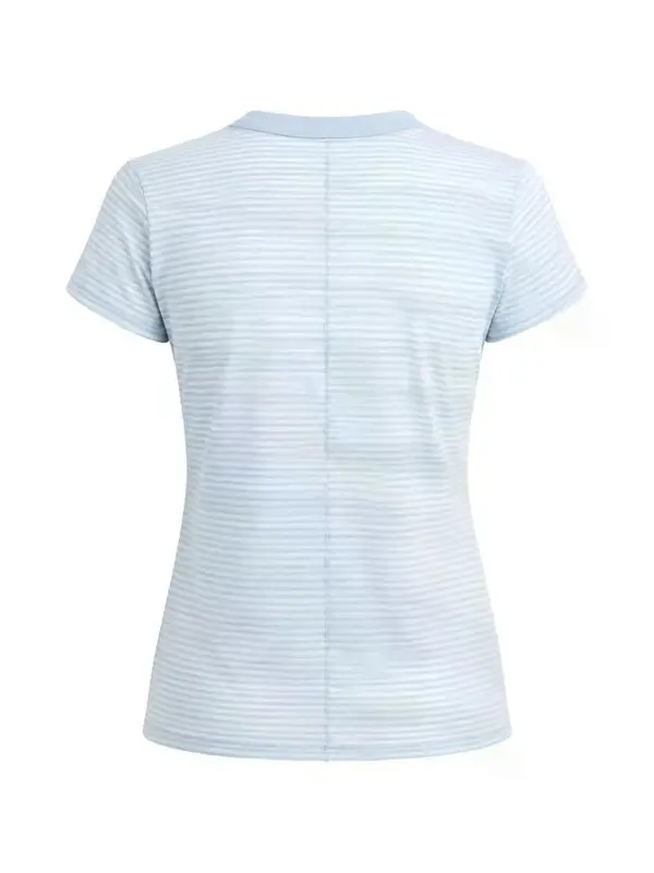Rag & Bone Slub Striped T-shirt - Blue
