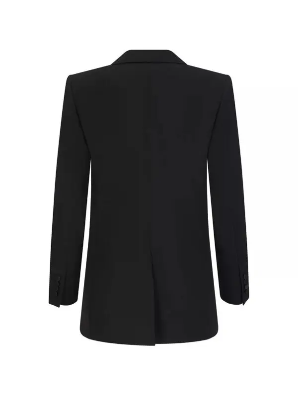 Saint Laurent Grain De Poudre Double-breasted Jacket