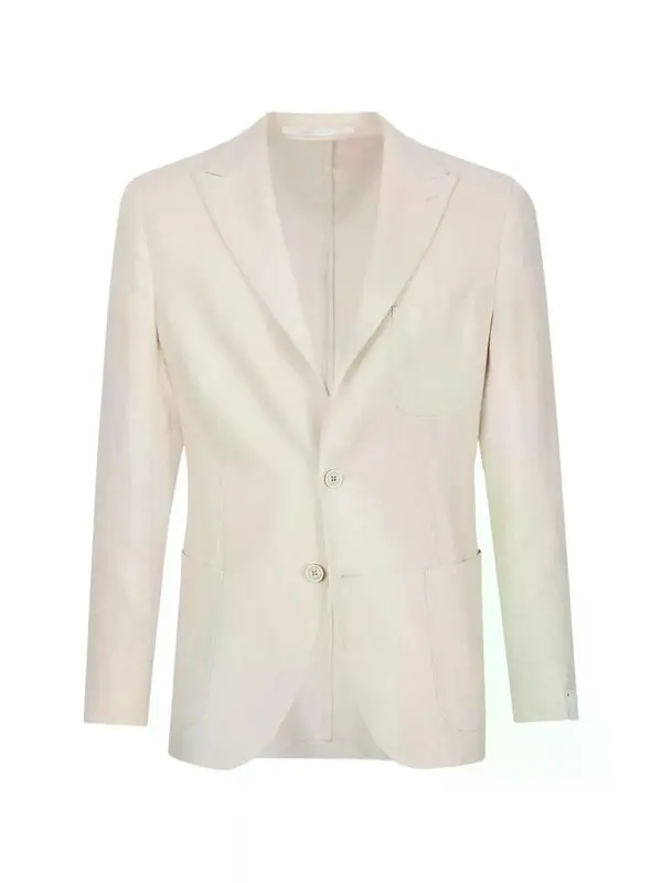 Eleventy Single-breasted Peak-lapel Blazer