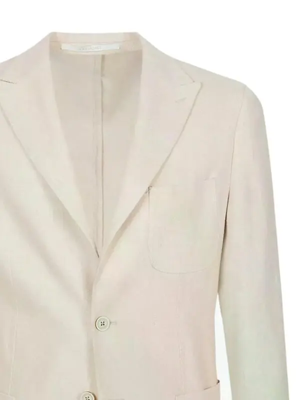 Eleventy Single-breasted Peak-lapel Blazer