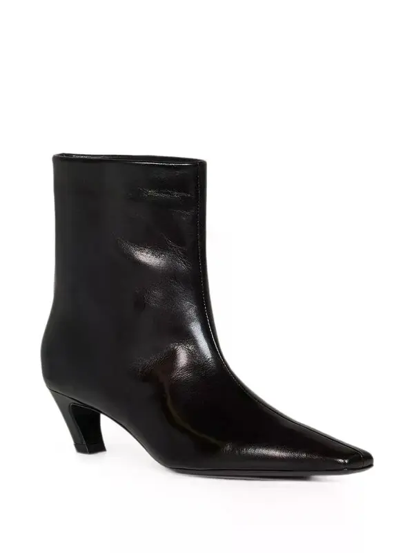 Khaite Square-toe Ankle Boots