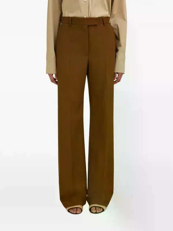 FERRAGAMO Tailored Chevron Trousers