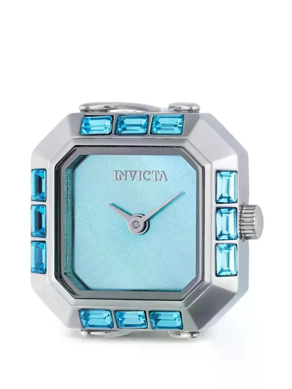 INVICTA Mini Angel Crystal-embellished Ring Watch - Blue