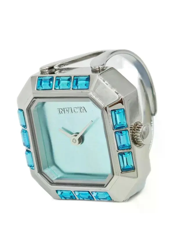 INVICTA Mini Angel Crystal-embellished Ring Watch - Blue