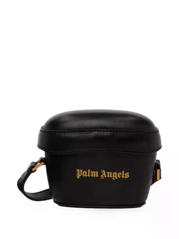 Palm Angels Mini Padlock Crossbody Bag - Black