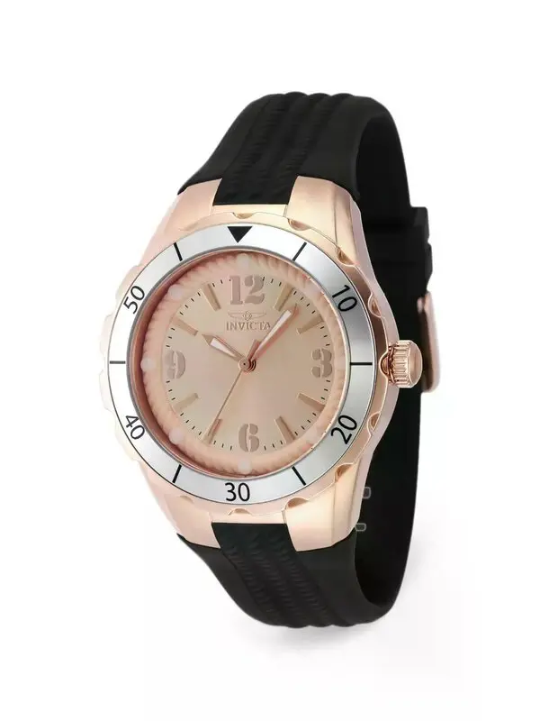 INVICTA Angel 38mm Watch With Rotating Bezel - Pink