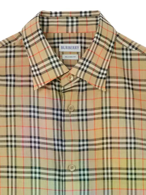 Burberry Relaxed-fit Check Cotton Shirt