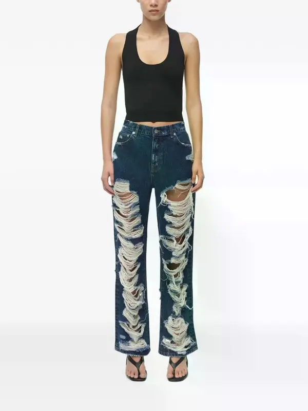 Simkhai Erie Distressed Jeans