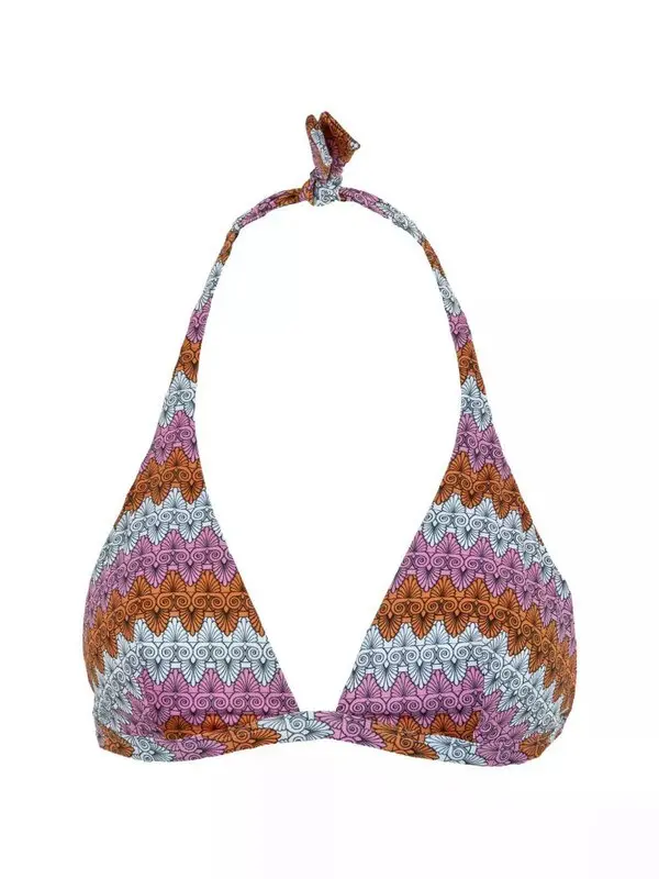 Vilebrequin Mary Katrantzou X Graphic Print Bikini Top & Bottoms - Orange