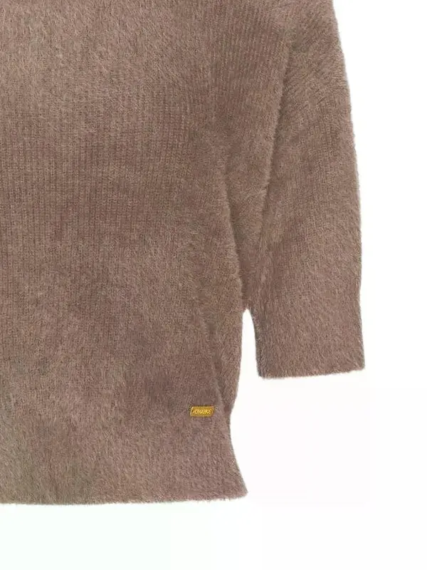 L'Agence Guinevere Fuzzy-knit T-shirt